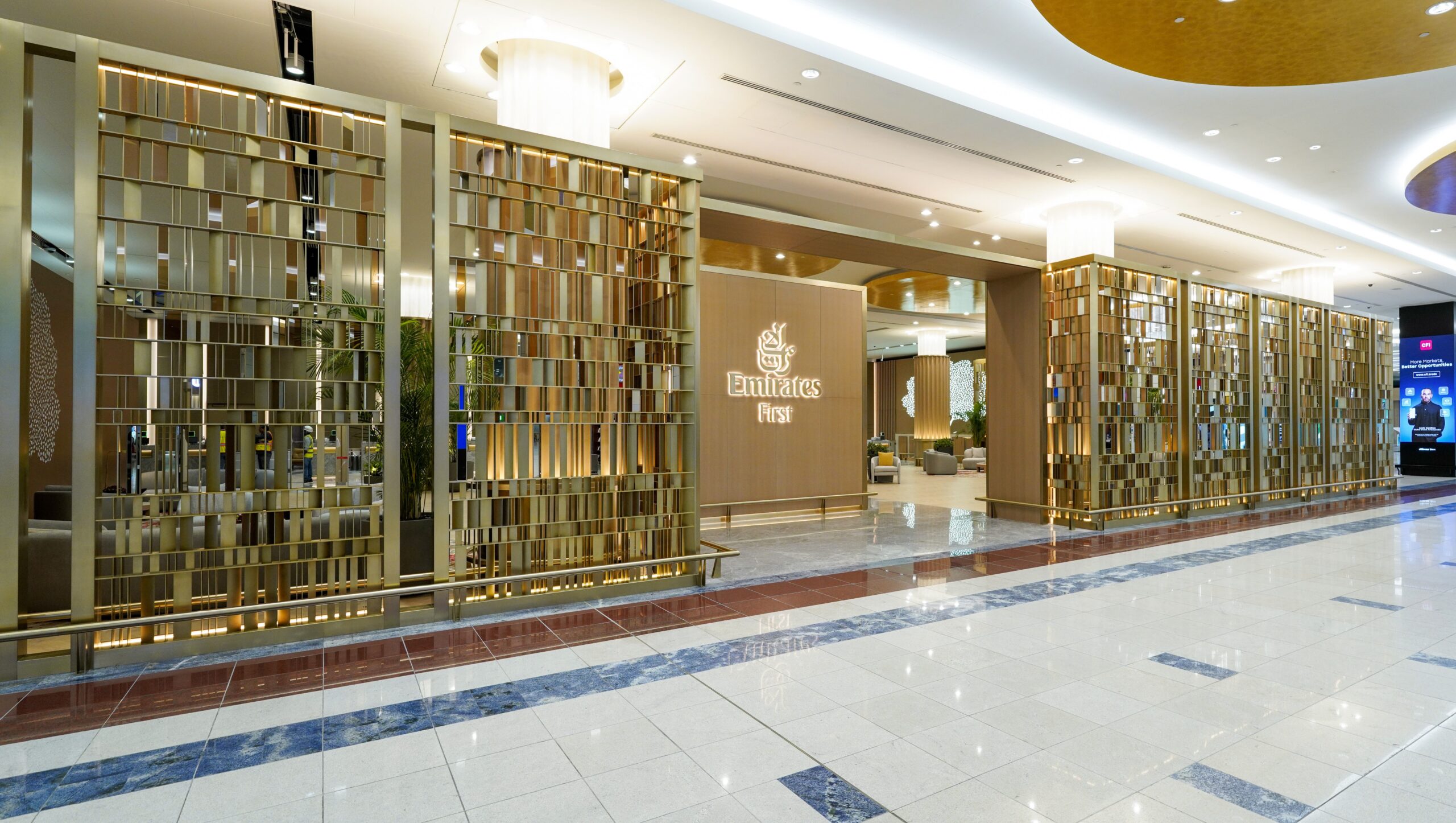 Emirates Opens New First Class Check-In at Dubai International (DXB ...